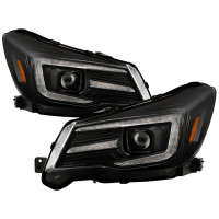 Spyder 5088444-SPDR Signature Series Projector Headlights (Black ...