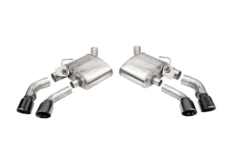 CORSA Performance COR-14789BLK Dual Rear Exit Axle Back Exhaust W/ 4 ...