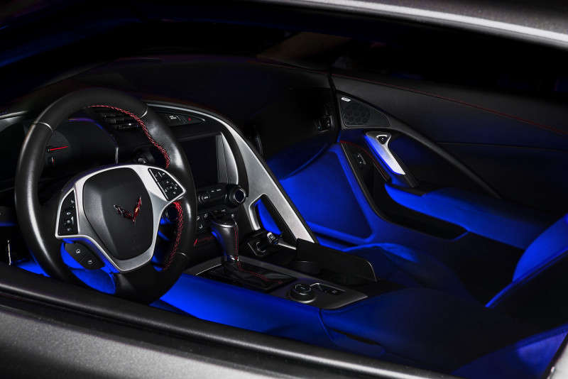 Oracle Lighting 3805-002-OL Pair 15 in. LED Strips Retail Pack, Blue ...