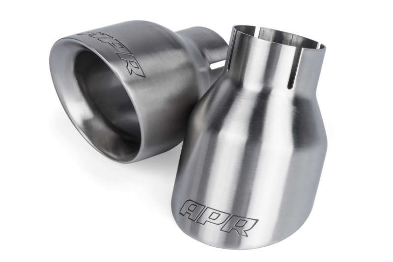 APR APR-TPK0002 4" Slash-Cut Exhaust Tips | Qty 2 | Double-Walled ...
