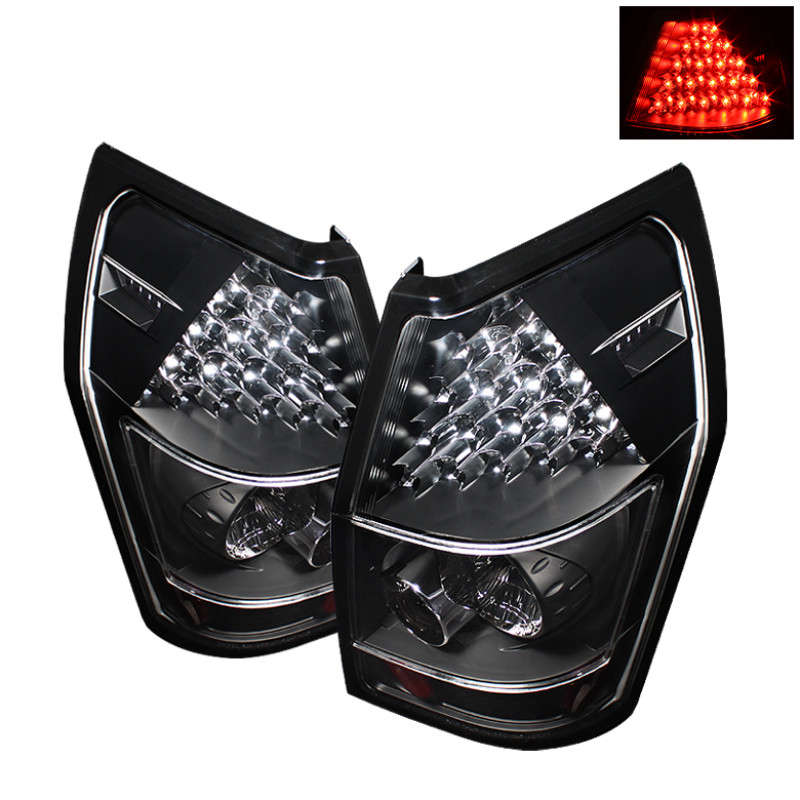 Spyder 5002365-SPDR LED Tail Lights (Black) | Fitment Industries