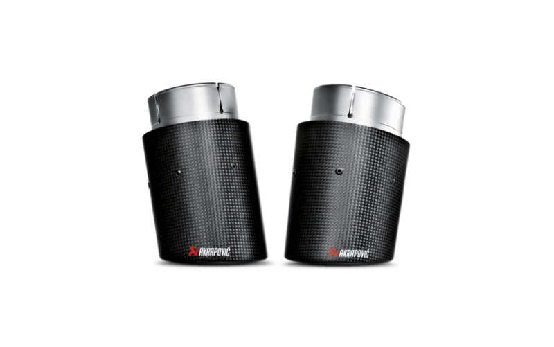 Akrapovic MTP-BM/SS/4H-AKRA Evolution Line Exhaust W/ Carbon Fiber Tips ...