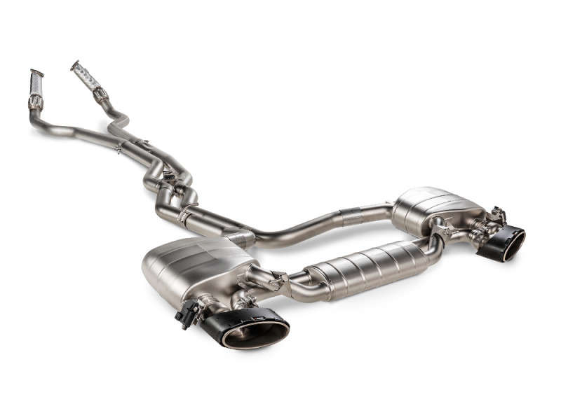 Akrapovic S-AU/TI/15H-AKRA Evolution Line Exhaust | Titanium | Fitment ...