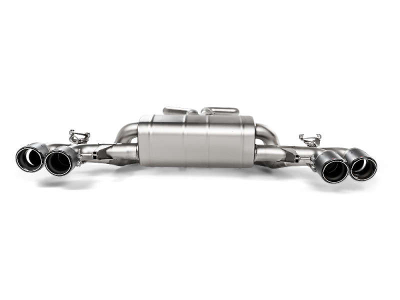 Akrapovic S-BM/T/2H-AKRA Evolution Line Exhaust | Non-OPF | Titanium (18-23 BMW M5) | Fitment ...