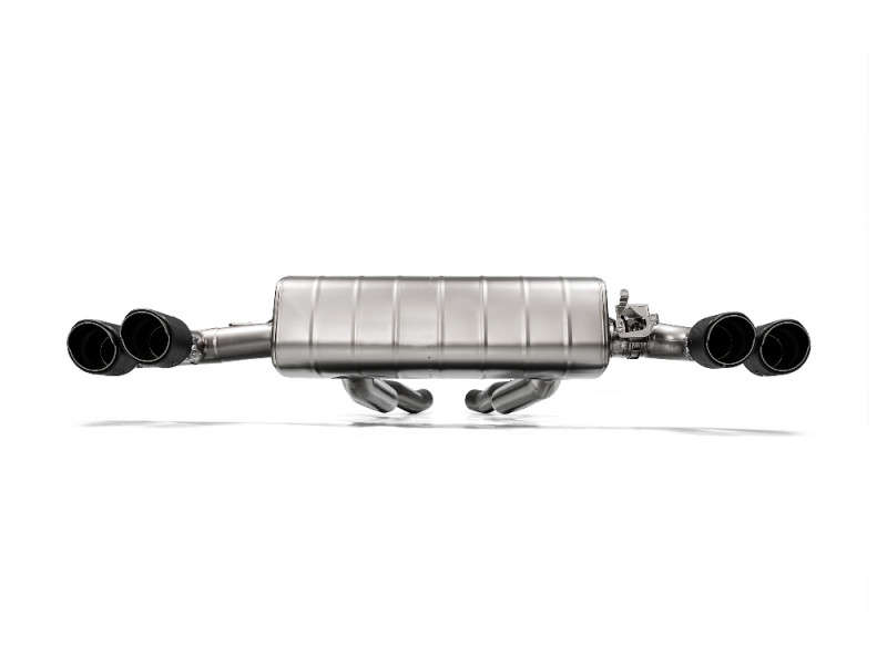 Akrapovic S-BM/T/9H-AKRA Slip-On Line Exhaust W/ Carbon Fiber Tips ...