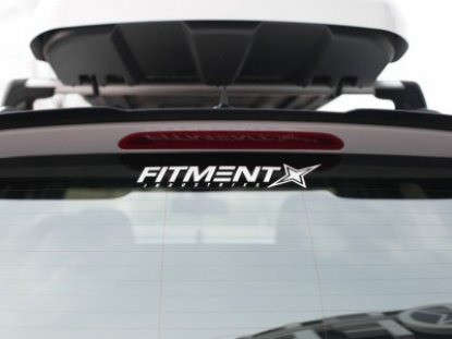 Fitment Industries FI-DW12 12" White Decal