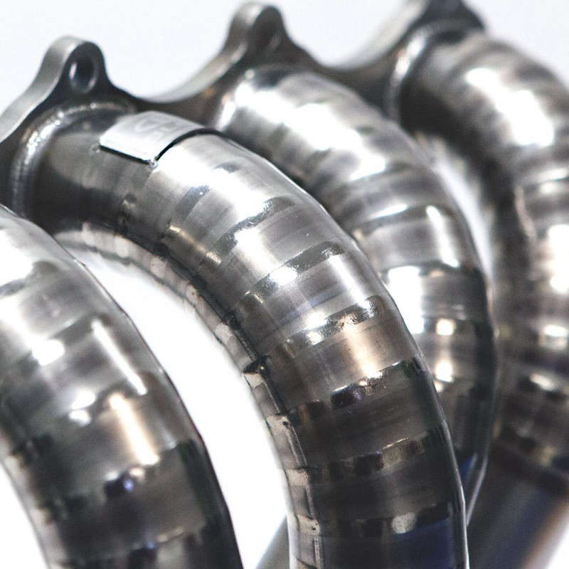 BLOX Racing BXEX-00500-TI-BLOX Titanium GR1 TI Hi-Flo Header | 4-2-1 ...