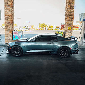 Street Aero s-ssa-chv-005-cf-s80-SA Side Skirt Splitter Set Cross Faded ...