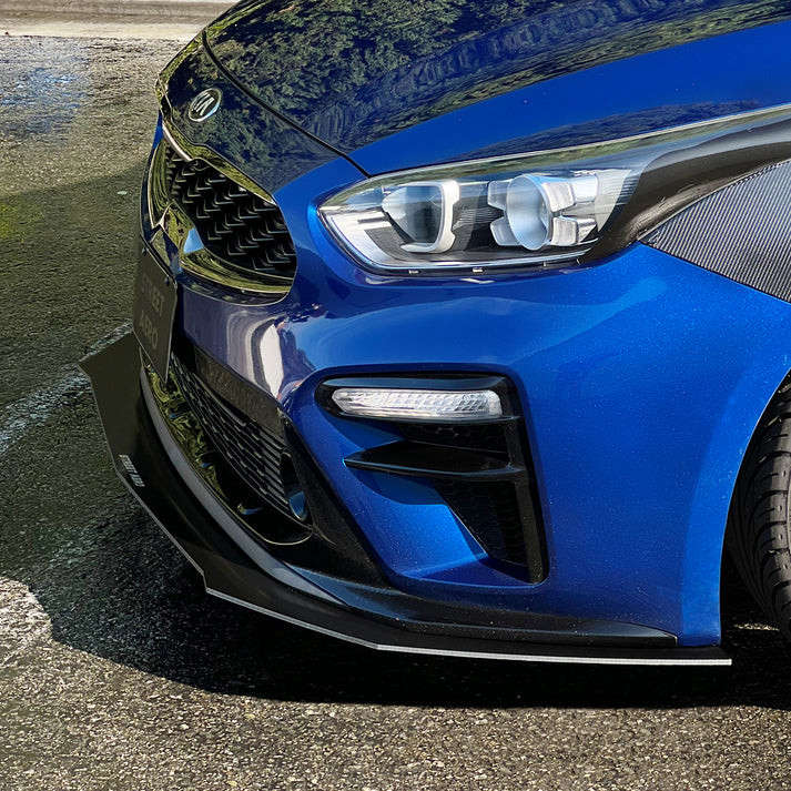 Street Aero s fsa kia 02 SA Front Splitter 20 22 Kia Forte GT Line Fitment Industries