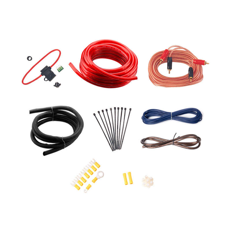 Boss Audio KIT-ZERO-BOSS Systems 10-Gauge Amplifier Installation Kit ...