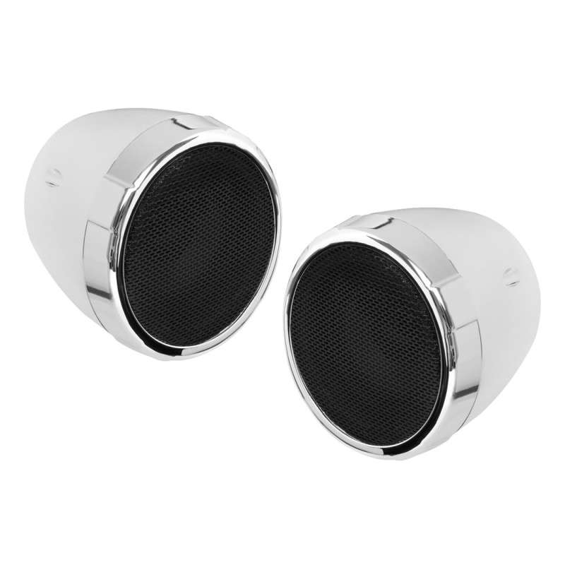 Boss Audio MC425BA-BOSS Systems 600-Watt Bluetooth 3" Wireless Chrome ...