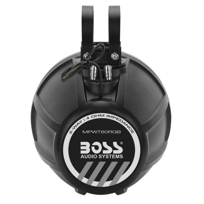 Boss Audio MPWT60RGB-BOSS Systems 6.5" Passive RGB Roll Cage Speakers ...