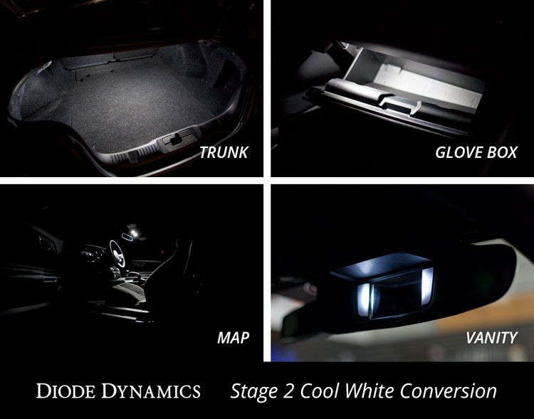 Diode Dynamics DD0226-DIOD Interior LED Conversion Light Kit Stage 2 ...
