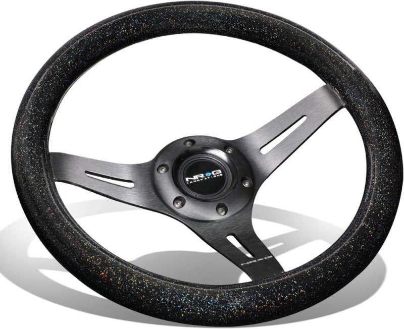 NRG ST-310BSB-BK-NRG Classic Wood Grain Steering Wheel | 310mm | 1.5 ...