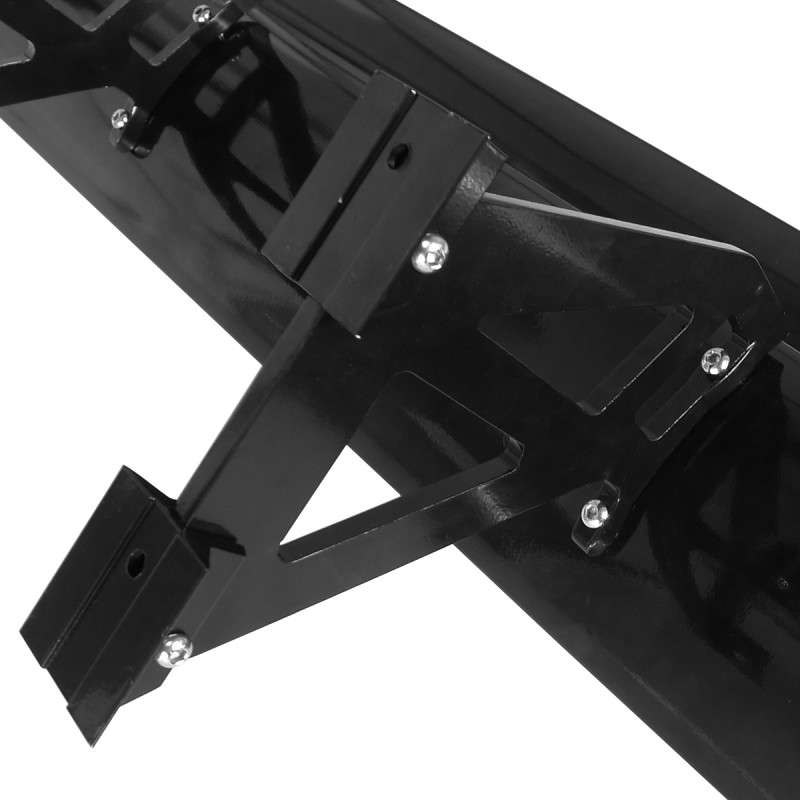 Spec-D Tuning SPL-GT002DD52BK-SPECD Universal Black CNC Aluminum 52" Non-Adjustable Double Deck ...