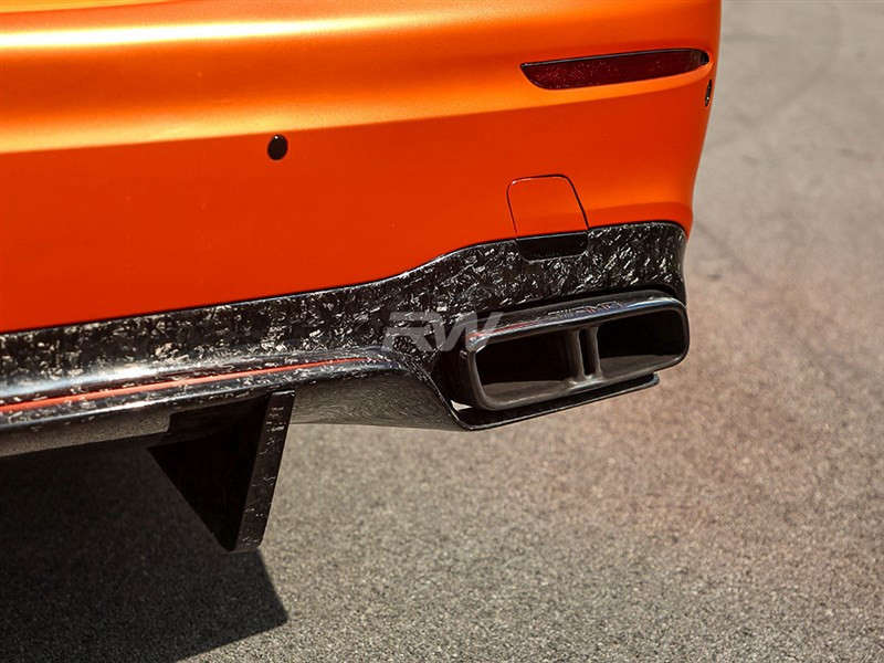RW Carbon mercw21311-RWC Forged Carbon Rear Diffuser | Fitment Industries