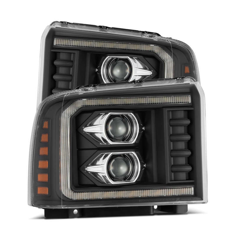 AlphaRex ALPHA-880315 PRO-Series Halogen Projector Headlights | Black ...