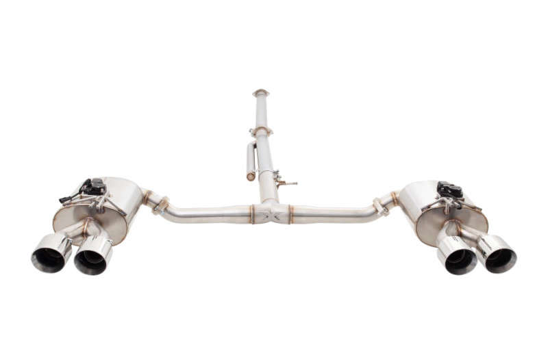 XForce ESHS21VKCS-XFORCE Line Varex Valved Cat Back Exhaust System (21-25 Hyundai Sonata N ...