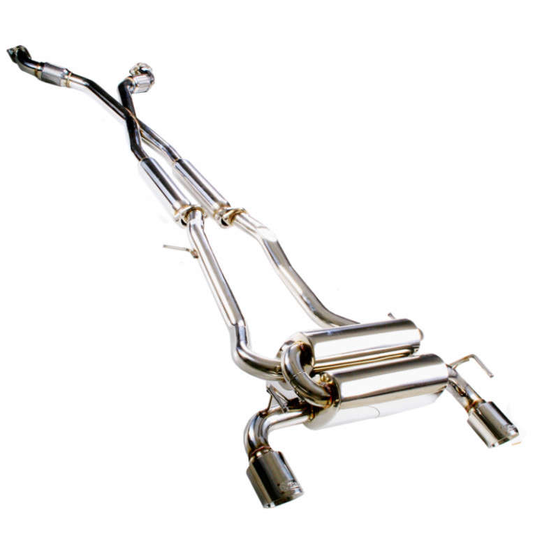 XForce ES-N350Z-CBS-XFORCE Cat Back Exhaust System (03-09 Nissan 350Z ...
