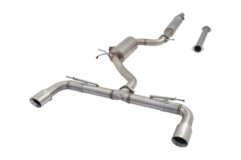XForce ESVW10VKCS-XFORCE Cat Back Exhaust System With Varex Valved Muffler | Fitment Industries