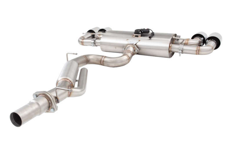XForce ESVW13VKCS-XFORCE Varex Valved Cat Back Exhaust System (22-24 Volkswagen Golf R ...
