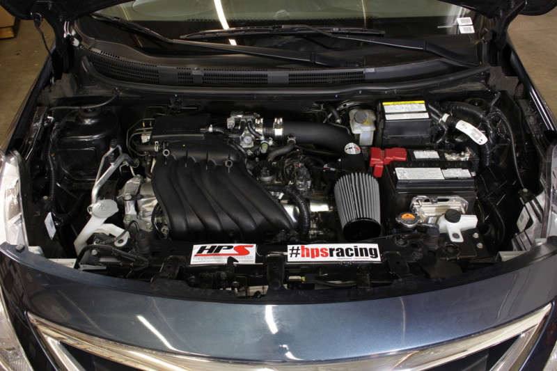 HPS Performance 827-532WB-HPS Shortram Air Intake Kit | Black | Fitment ...