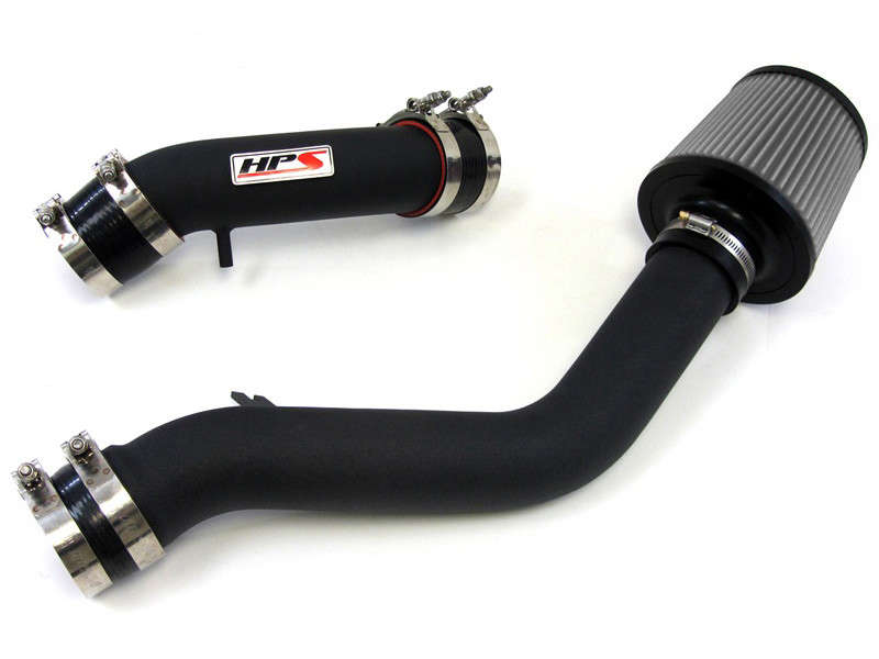 HPS Performance 837-142WB-HPS Cold Air Intake Kit W/ MAF Sensor | Black ...