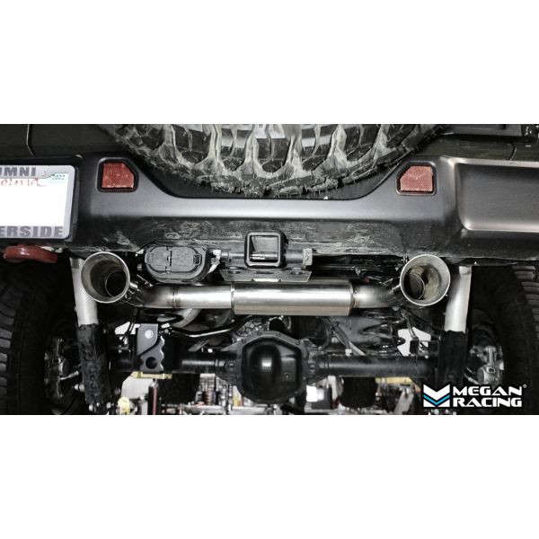 Megan Racing MR-ABE-JJLU18 ABE Type Exhaust System (18-25 Jeep Wrangler ...