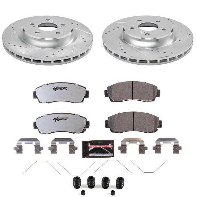 PowerStop K8930-26-PS Z26 Street Warrior Brake Upgrade Kit | Front ...