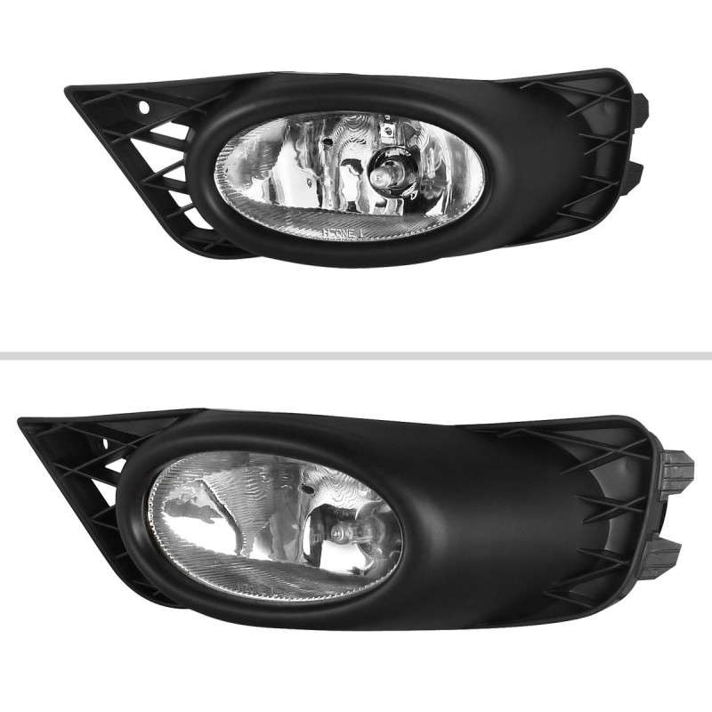 Spec-D Tuning LF-CV094OEM-RS-SPECD H11 Fog Lights Kit | Chrome Housing ...