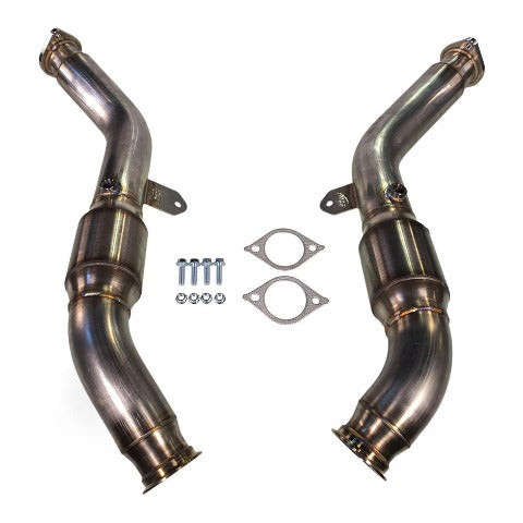MAPerformance MAP INFQ-DPC Downpipes | 3" Diameter | T304 Stainless ...