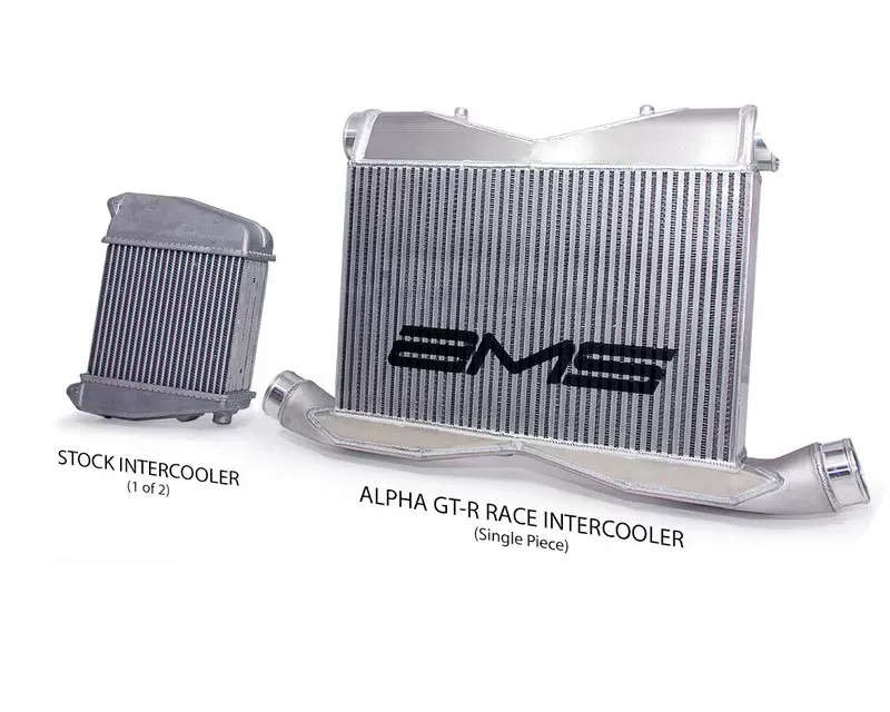AMS Performance ALP.07.09.0008-1 Race Front Mount Intercooler w/ Logo ...