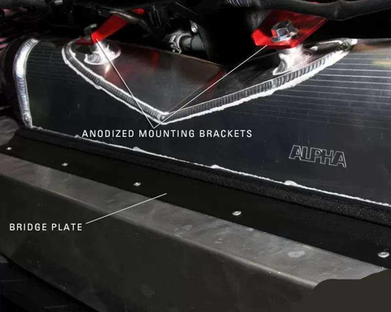AMS Performance ALP.07.09.0008-1 Race Front Mount Intercooler w/ Logo ...