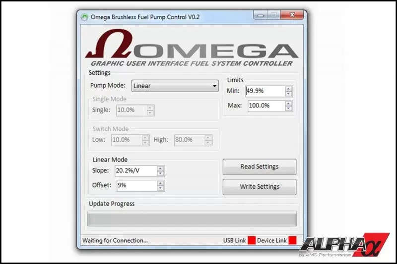 AMS Performance ALP.07.07.0010-5 Alpha R35 GT-R Omega Brushless Fuel ...