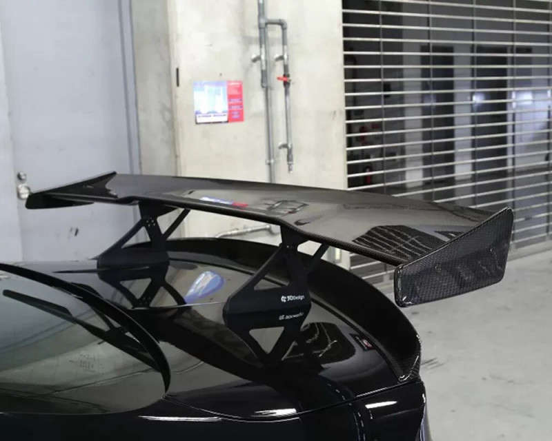 3D Design 3111-00021-3DD Aluminum Racing Wing High Mount Set | Fitment ...