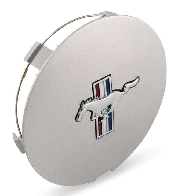 Drake Muscle Cars F1ZZ-1130-A-DMC Fox Body Mustang Argent Hub Cap ...