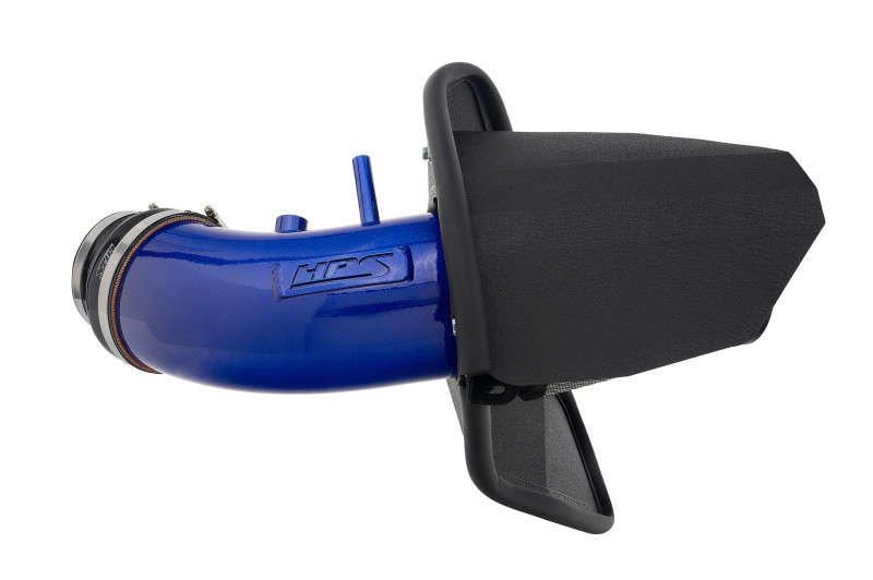 HPS Performance 827-681BL-HPS Air Intake with Heat Shield | Blue ...