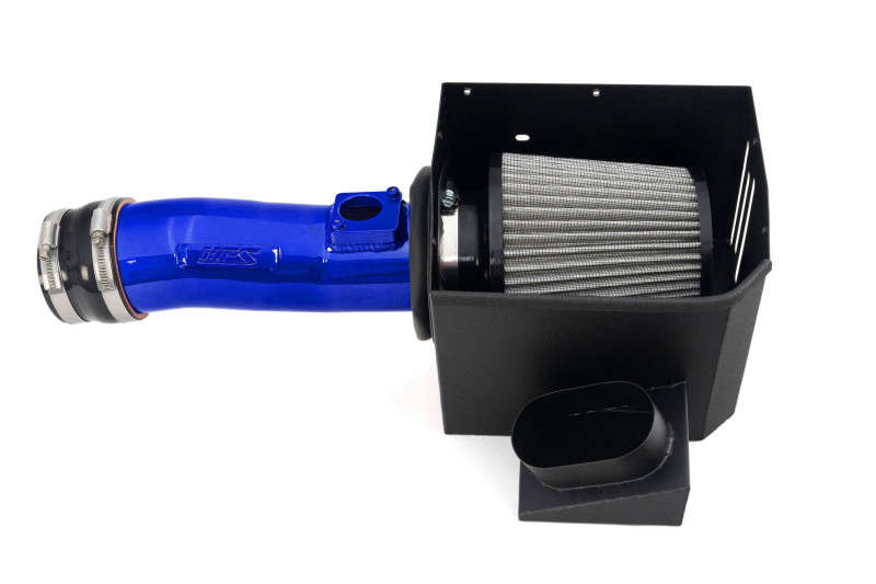 HPS Performance 827-731BL-HPS Air Intake with Heat Shield | Blue ...
