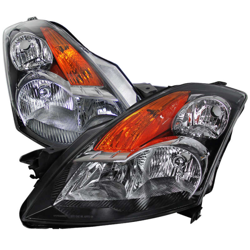Spec-D Tuning 2LH-ALT074JM-RS-SPECD Crystal Headlights w/ Amber ...