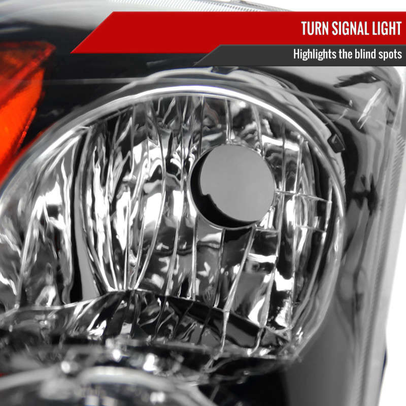 Spec-D Tuning 2LH-ALT074JM-RS-SPECD Crystal Headlights w/ Amber ...