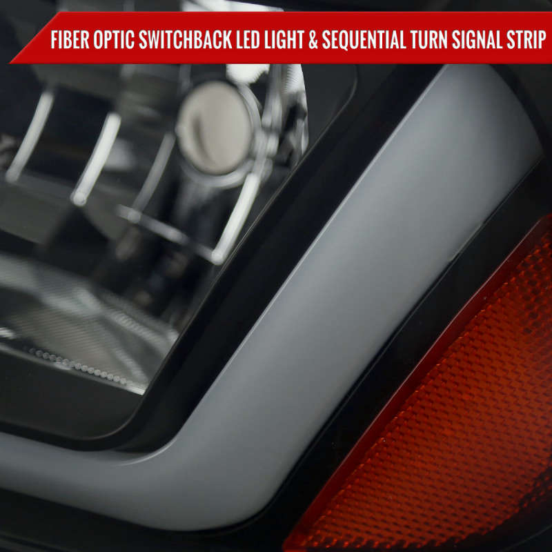 Spec-D Tuning 2LH-CHG05SM-G3-RS-SPECD Switchback Sequential LED Bar ...