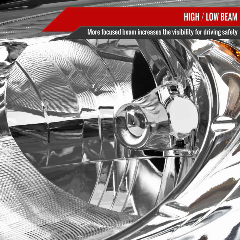 Spec-D Tuning 2LH-HHR06-GO-SPECD Factory Style Headlights | Chrome ...