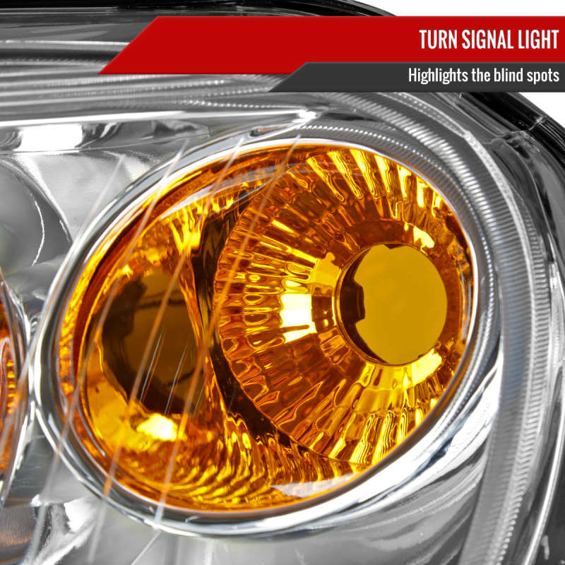 Spec-D Tuning 2LH-HHR06-GO-SPECD Factory Style Headlights | Chrome ...