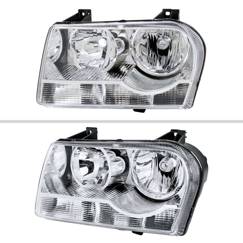 Spec-D Tuning LH-30005-GO-SPECD Factory Style Headlights | Chrome ...