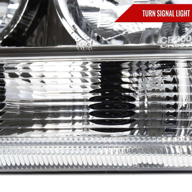 Spec-D Tuning LH-30005-GO-SPECD Factory Style Headlights | Chrome ...