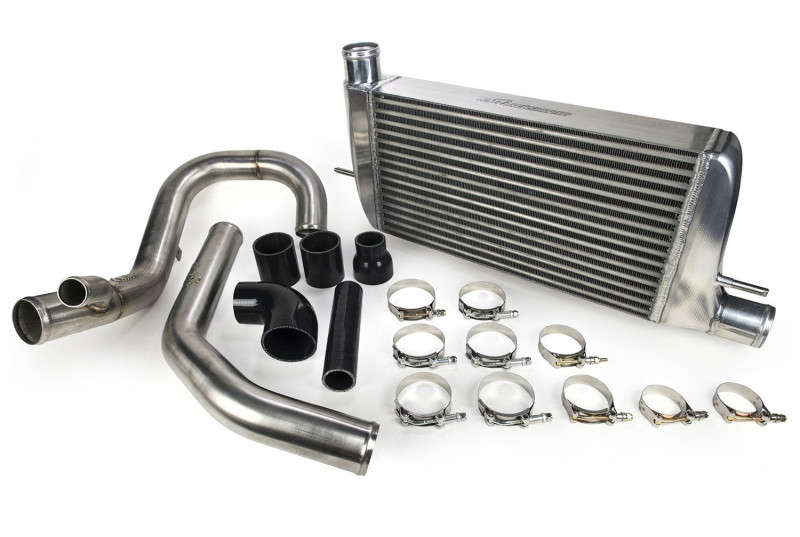 MAPerformance MAP EVOX-IC-KIT-WB Complete 3.5" Intercooler Kit (Wrinkle Black) | Fitment Industries