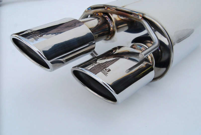 Invidia INV-HS14LRF3SH Rolled Stainless Steel Quad Tips Cat-Back ...