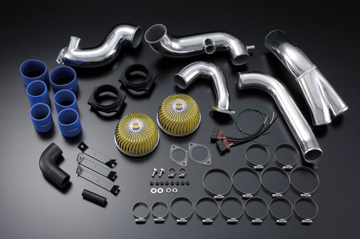 Greddy GREDDY-12020902 Intake Kit w/Z32 Airflow Meters | 89-94 Nissan ...