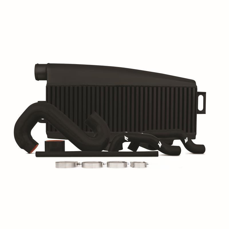 Mishimoto MMTMIC-WRX-01BKBK-MM Black Top Mount Intercooler Kit with ...