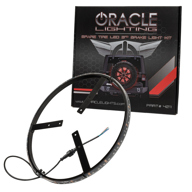 Oracle Lighting 4211-334-OL LED Illuminated Spare Tire Wheel Ring - ColorSHIFT w/ No Controller ...